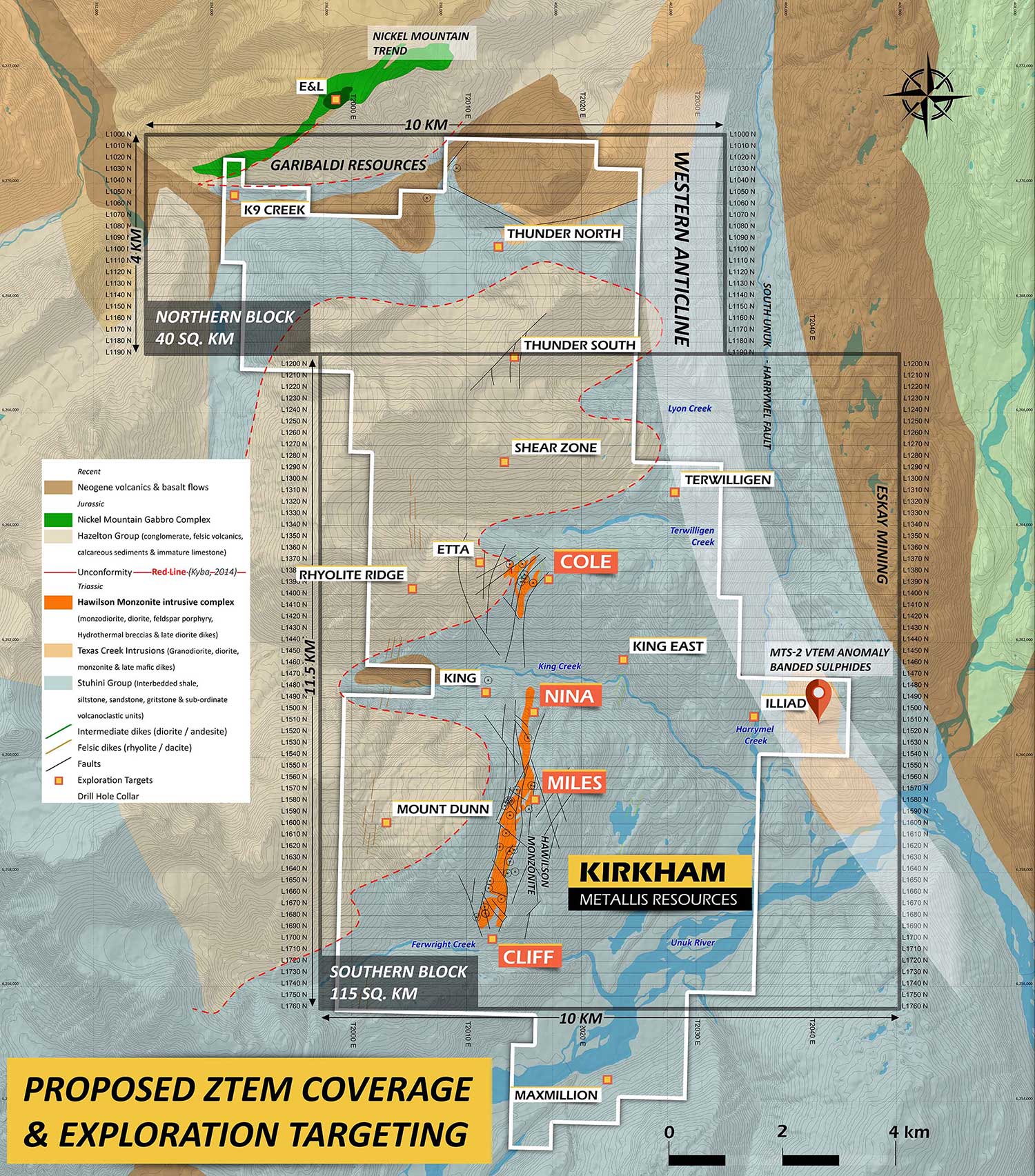 METALLIS RESOURCES ENGAGES GEOTECH TO FLY EXTENSIVE ZTEM SURVEY OVER ...